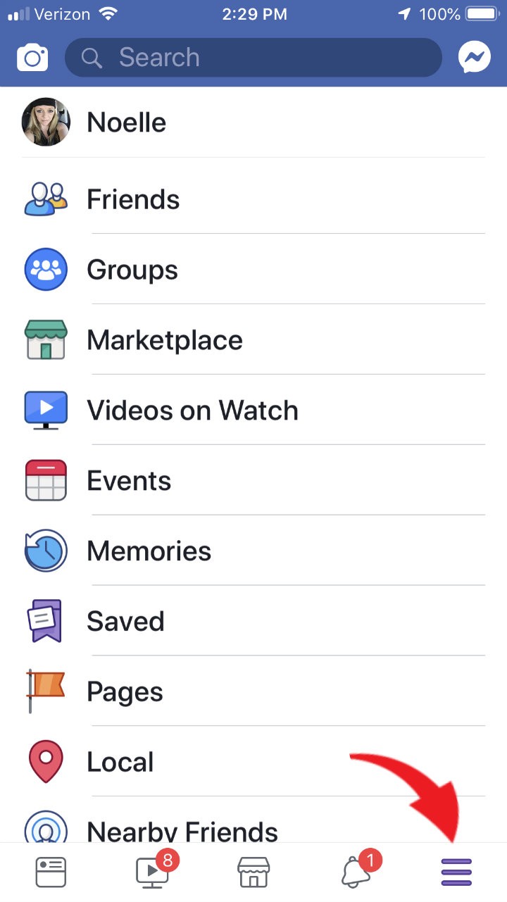 Make your phone private on Facebook